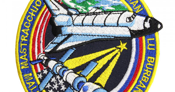 STS-106 ISS Space Shuttle Atlantis NASA Mission Patch handmade embroidery